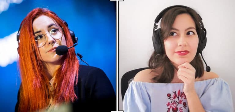 Interview with EU League of Legends casters Noa and Carmeline on women ...