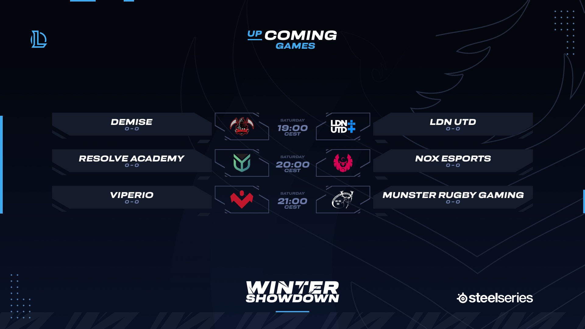 UK/Ireland League of Legends teams are taking part in the £2,500 ...