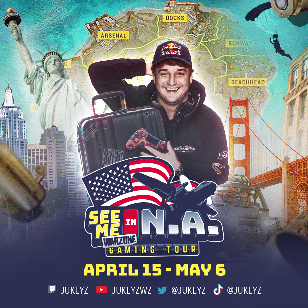 Jukeyz wins Delirium and Tim the Tatman Warzone tournaments, announces ...