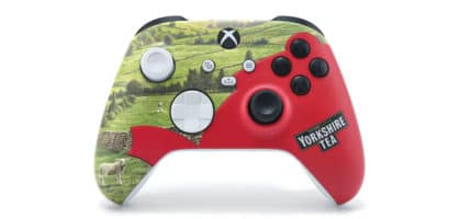 Yorkshire Tea game controllers launch - and Arsenal keeper Aaron ...