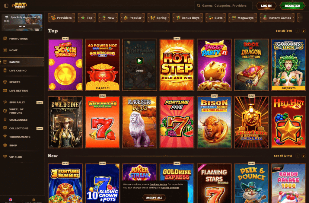Fat Pirate Casino Review2026 - Bonus, Games & Safety